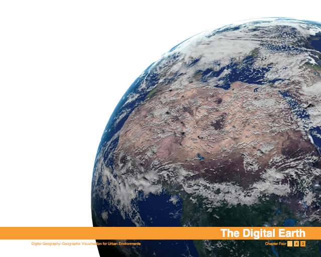 Digital Geography,Geographic Visualisation Urban Environment